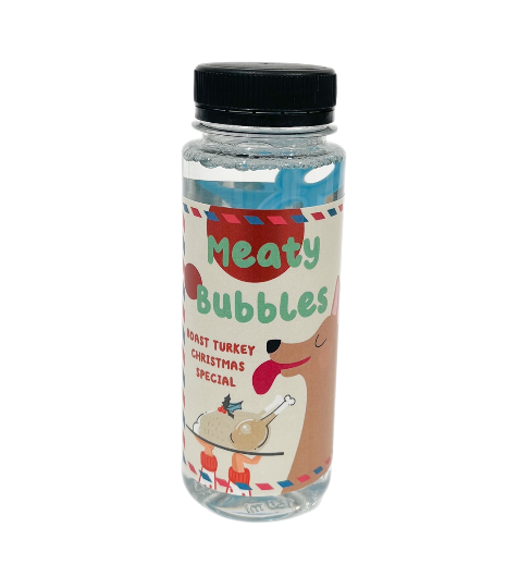 Vegan Roast Turkey Christmas Meaty Bubbles For Dogs - 150ml – Pets Of ...