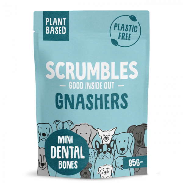 Vegan Mini Gnashers Dog Dental Treats – Pets Of The Earth